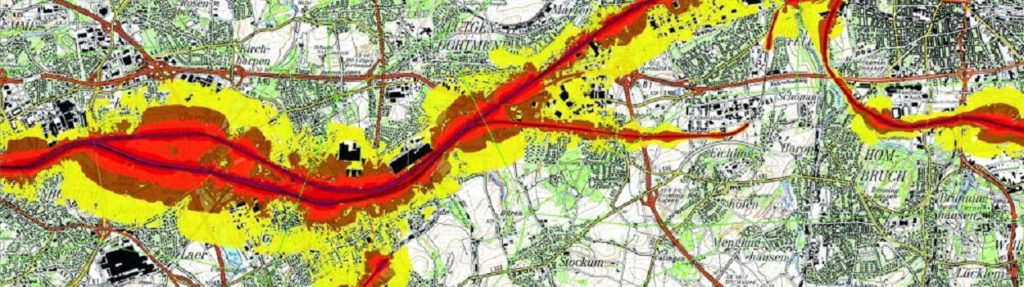 Soundplan Map - Noise Monitoring Services
